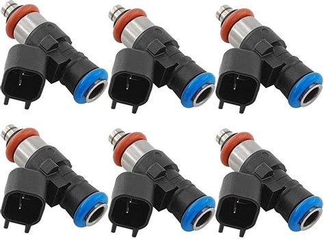 Fuel Injector Nozzle 6pcs Fuel Injectors For Lincoln For Mkz Mkx Mkt 3 5l 3 7l High Impedance