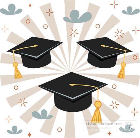 Printable Graduation Cap Clip Art Free Graduation Hat Vector Download