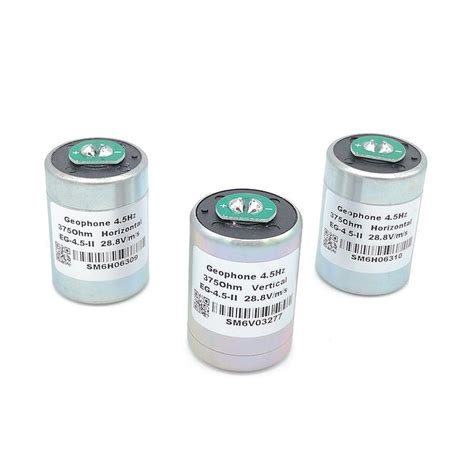 sm 6 geophone 4 5 hz sensor vertical geophone element geophysical equipment geophone