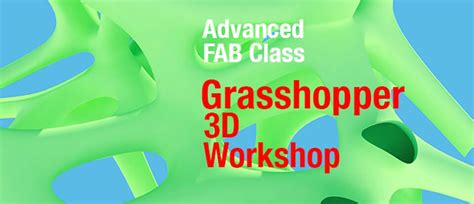 Grasshopper 3d Workshop Fabcafe Bangkok