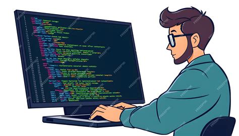 Digital Technology Software Development Concept Coding Programmer
