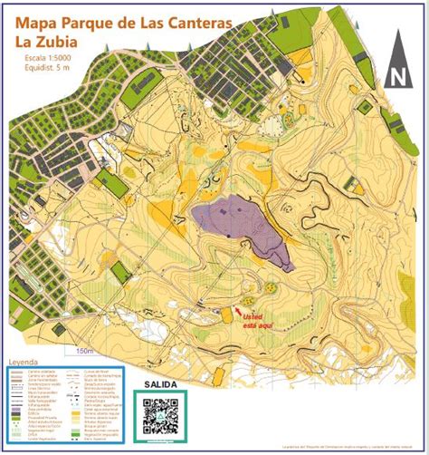 Circuito Permanente «parque De Las Canteras Club De Orientación Veleta