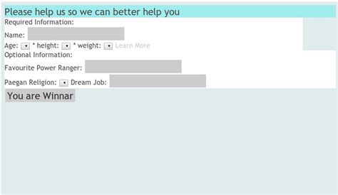 Css Correct Way To Structure Complex Forms In Html Stack Overflow