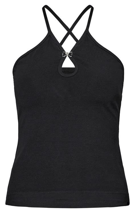 Edgy Alternative Camisole Tops For Ladies