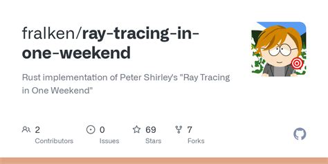 Ray Tracing In One Weekendmainrs At Master · Fralkenray Tracing In One Weekend · Github