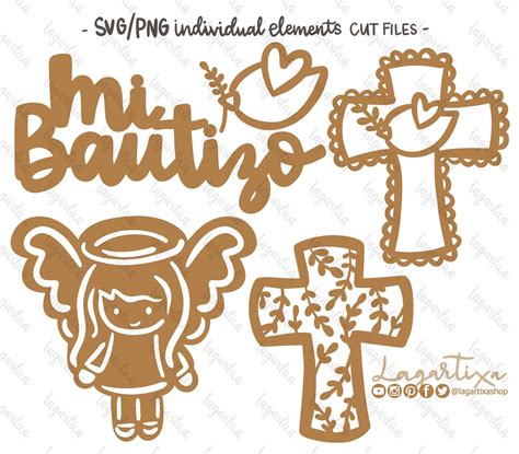 Baptism Cut Files Angels Digital Paper Clip Art Pink Purple Angels