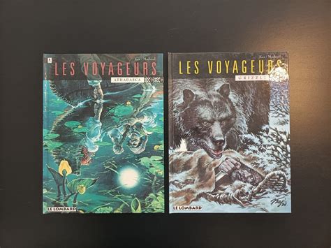 Les Voyageurs T1 T2 Dédicace 2x C Série Complète Eo 1995