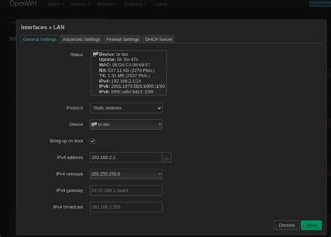 [solved] dns issues with isp gateway mac bridging network and