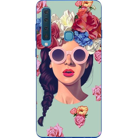 Чехол силиконовый Amstel для Samsung Galaxy A9 2018 с картинкой Девушка фото отзывы