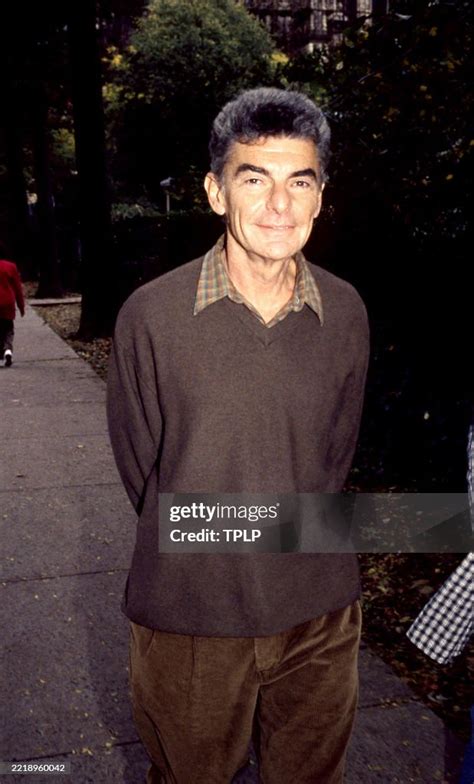 American Actor And Film Director Richard Benjamin Poses For A News