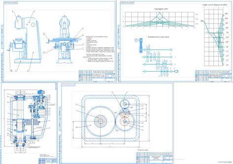 Курсовой проект Проектирование вертикально фрезерного станка на базе модели 6Н13Ф3 Чертежи РУ