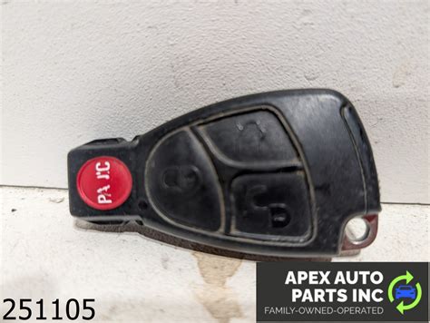 Oem 2004 Mercedes E320 32l Smart Key Fob Remote Apex Auto Parts Inc
