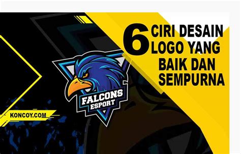 Ciri Desain Logo Yang Baik Dan Sempurna Untuk Para Pemula