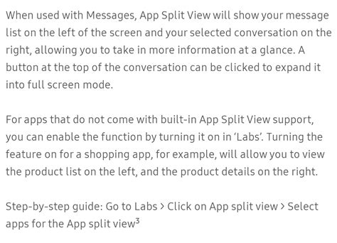 app split view basically no app support r galaxyfold