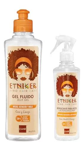 Kit Etniker Para Rizos Gel Jelly Y Spray Refrescante Nutr Cuotas
