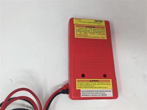 7 Function Digital Multimeter Can Tech Ham Radio Estate Planning