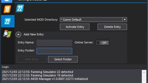 FS MOD Manager V1 0 FS22 Mod
