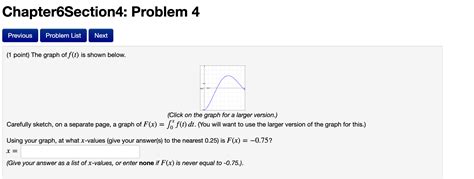 Chapter6Section 4 Problem 4 Previous Problem List Chegg Com