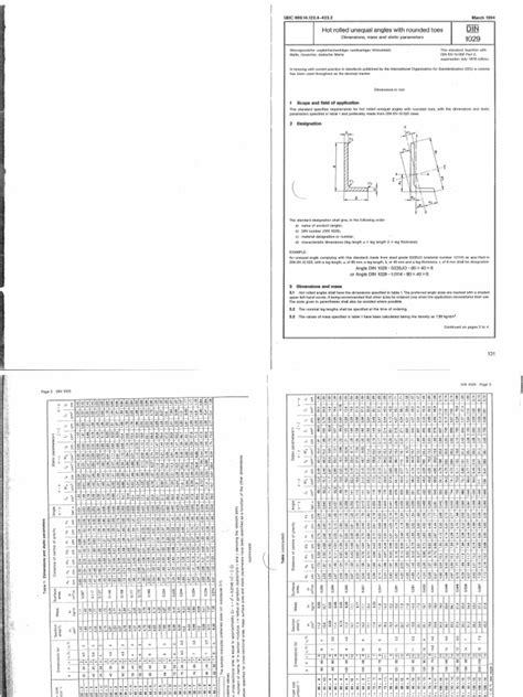 DIN_1029_Unequal_angles | PDF
