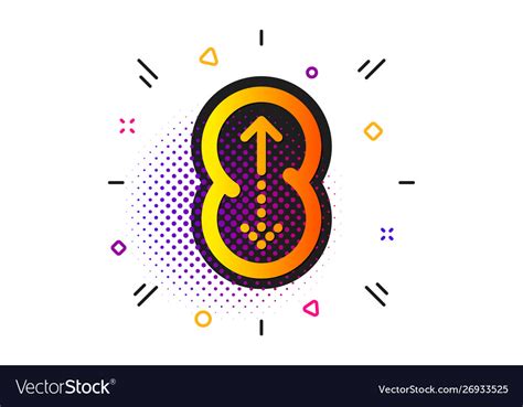 Swipe Up Icon Scrolling Arrow Sign Landing Page Vector Image