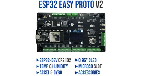 Esp32 Easy Proto Micro Robotics