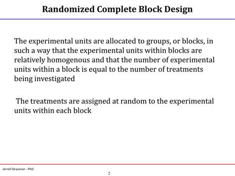 PPT Design And Analysis Of Experiments Randomized Complete Block Experiments PowerPoint