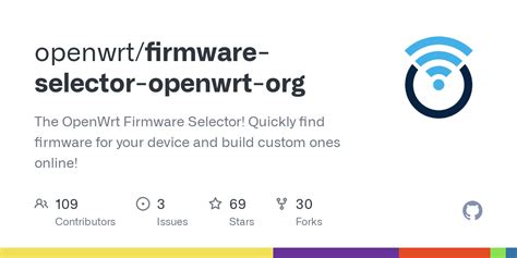Github Openwrt Firmware Selector Openwrt Org The Openwrt Firmware Selector Quickly Find