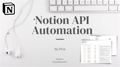 Do Notion Api Integration To Create Content Using Python By Rhiacoder