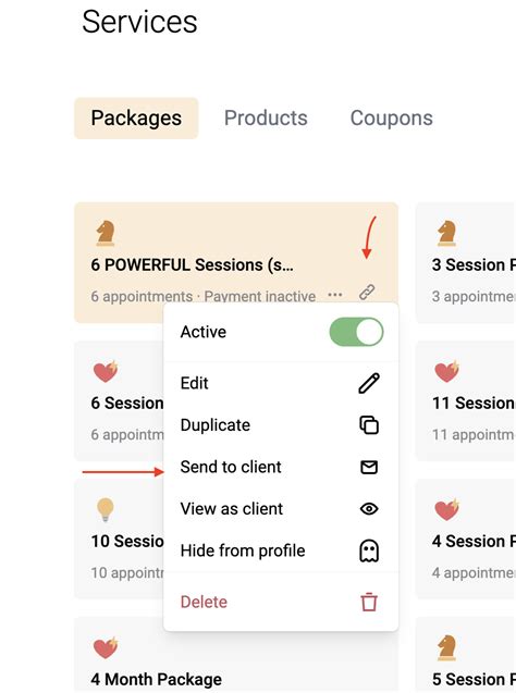 Create A Package Practice Help Center