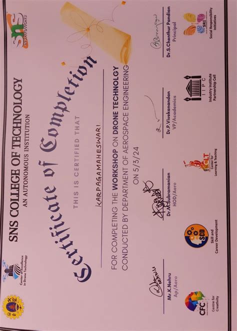 Karpaga Maheswari On Linkedin Dronetechnology Drones Certification