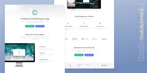 clipboard landing page design preview webp at main · 0xabdulkhaliq