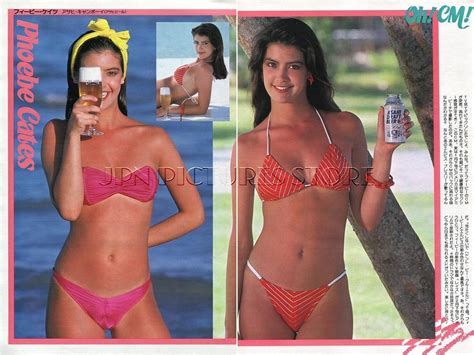 Phoebe Cates In Bikini 1984 Jpn Pinup Picture Clippings 2 Sheets 8x115