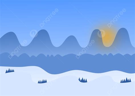 Winter Solstice Landscape Background Winter Background Winter