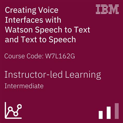 Creating Voice Interfaces With Watson Speech To Text And Text To Speech