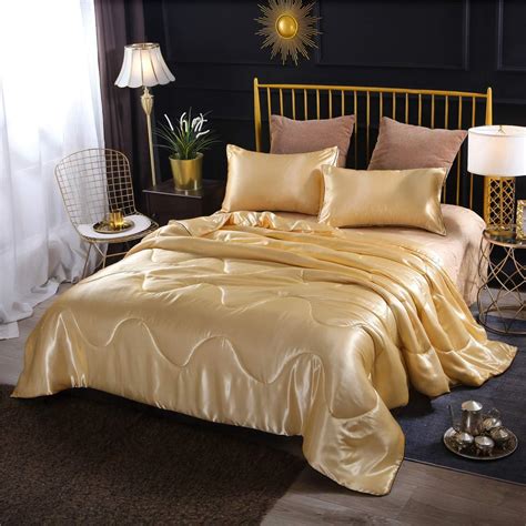 Gold Comforter Set Queen