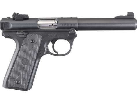Ruger Mark Iv 22 45 22lr Pistol 5 5 Barrel 10 1 Round Black