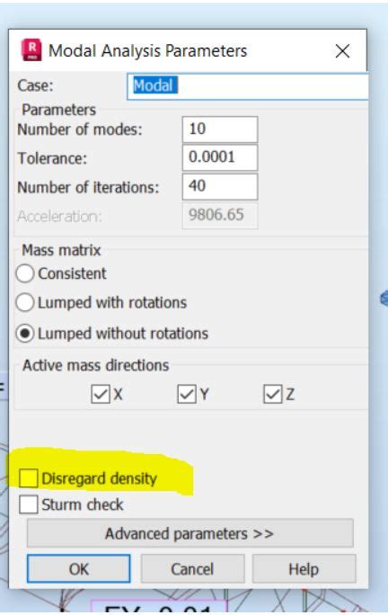 Is It Necessary To Convert The Selfweight Load Case To Masses To Consider The Structures Mass