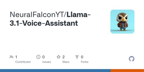 Github Neuralfalconytllama 31 Voice Assistant