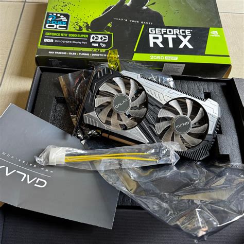 Galax Rtx 2060 Super 8gb 1 Click Oc Ddr6 Gaming Graphics Card