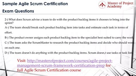 Sample Agile Scrum Certification Exam Questions Pdf Resume Writing And Advice Job Search