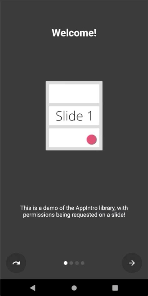 Appintro Make A Cool Intro For Your Android Ap Codekk Androidopen