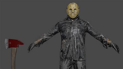 3d Model Jason Voorhees Turbosquid 2092849