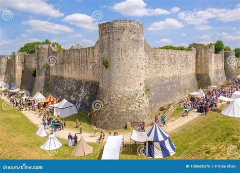 Provins Medieval Festival Taken Place During Mid June Editorial Photo