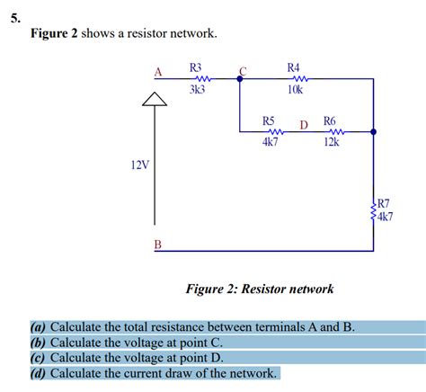 Solved Figure Shows A Resistor Network A R R K K Chegg