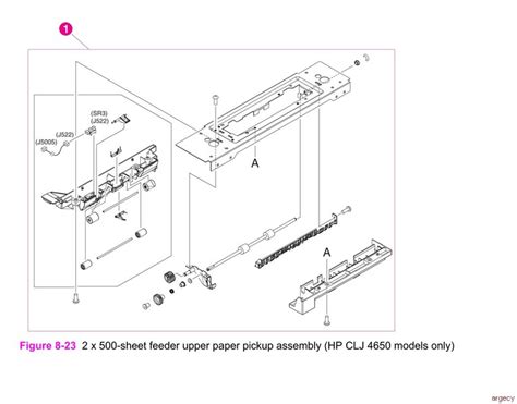Hp 4600 4610 4650 Parts