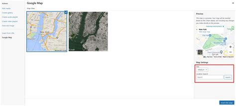How To Add A Google Map In BoldGrid BoldGrid