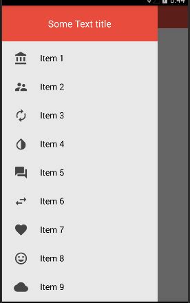 C Set Navigation Side Menu Background Image In Xamarin Forms Stack
