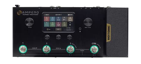 Musicoff.com - Hotone Ampero, il nuovo multieffetto presentato al Namm