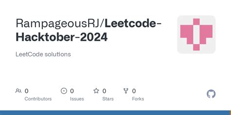 Leetcode Hacktober 2024ceiling Of A Numberpy At Master · Rampageousrj