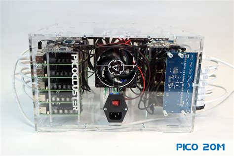 Pico 20t Raspberry Pi 5 Cluster Pi5 8gb Picocluster Desktop Datacenter